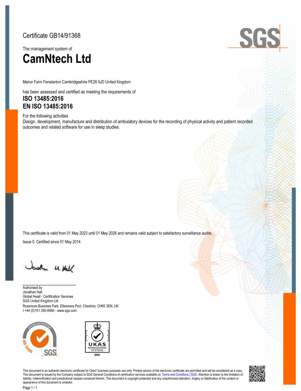 Quality - CamNtech